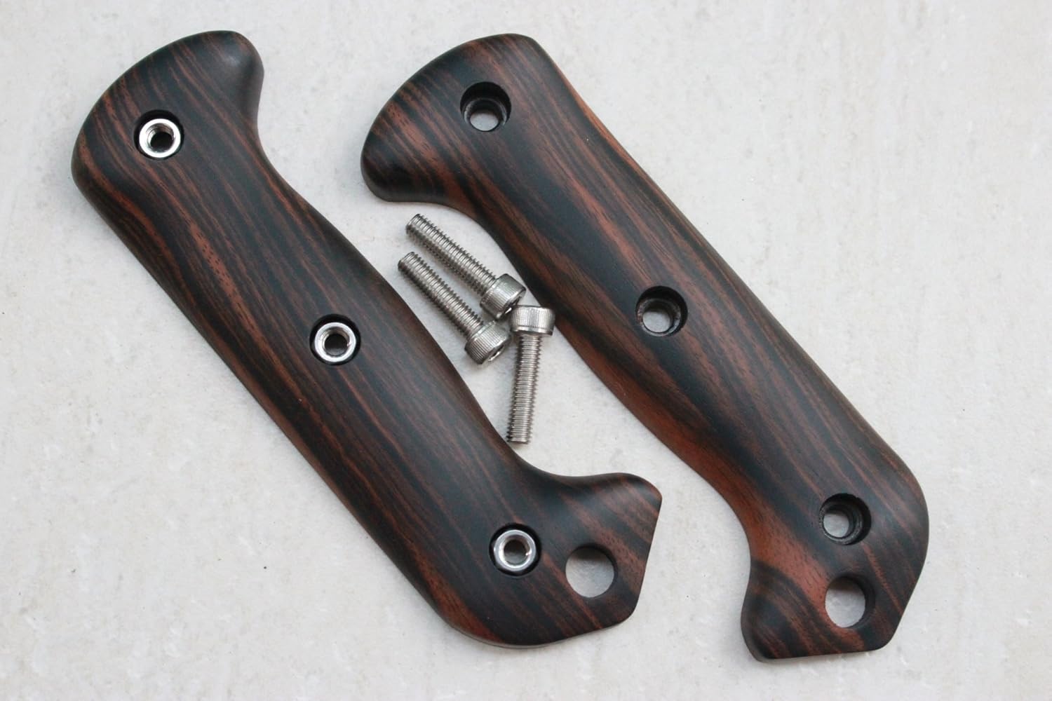 Amazon.com : explorer99 Becker KA-BAR Custom Exotic Wood Handle Scales ...