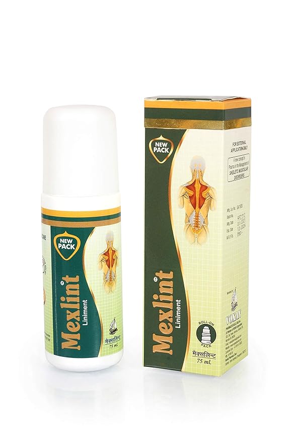 MEXLINT Liniment Pain Relief Ointment for Muscular Aches, Sprains ...