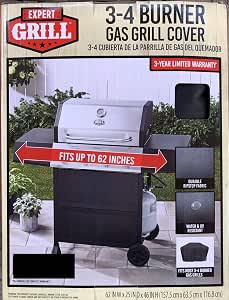 Amazon.co.jp: Expert Grill 3-4 Burner Gas Grill Cover fits up to 62 ...