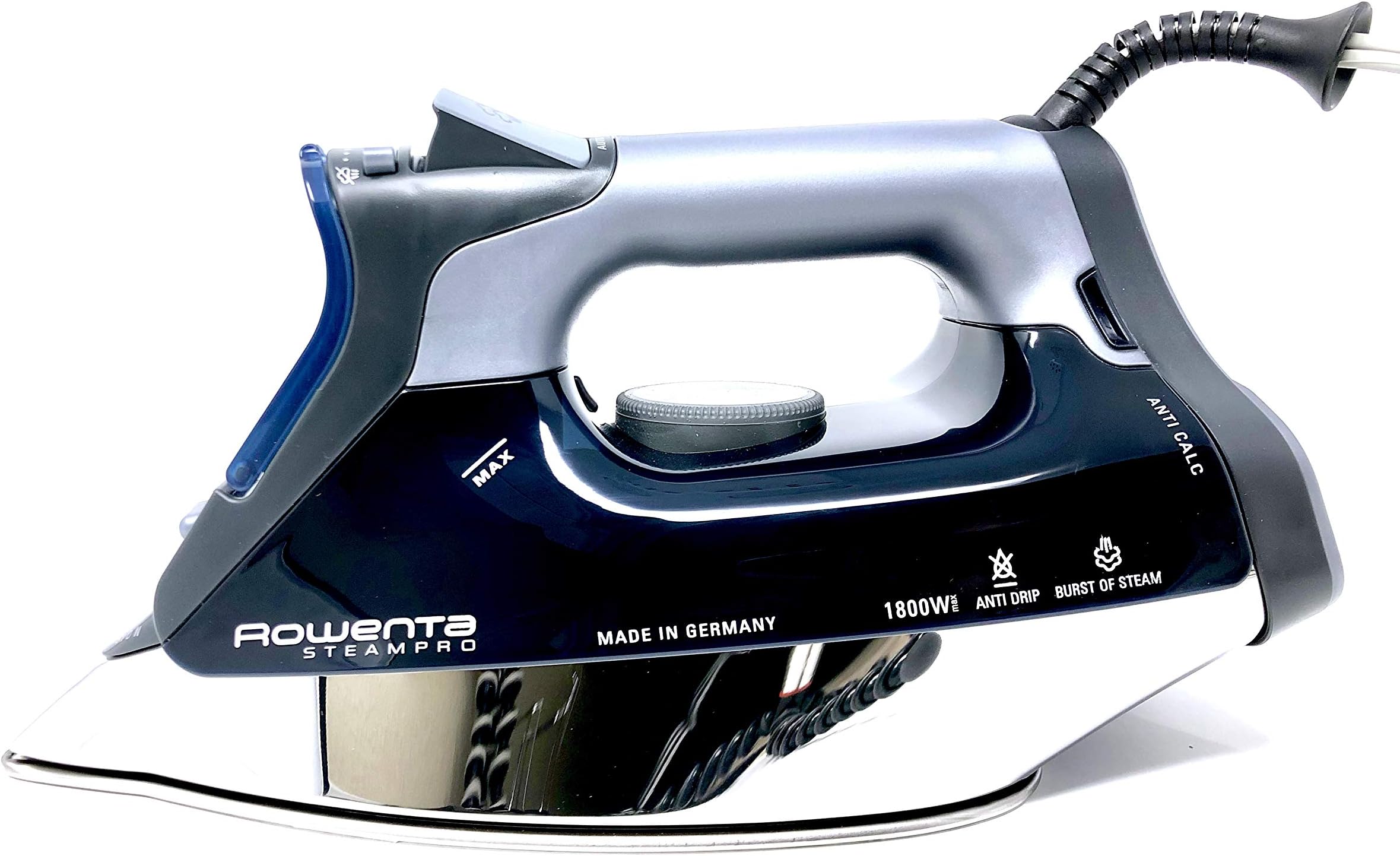 Amazon.com: Rowenta Steam Pro Professional Iron 1800 Watt with Auto On ...