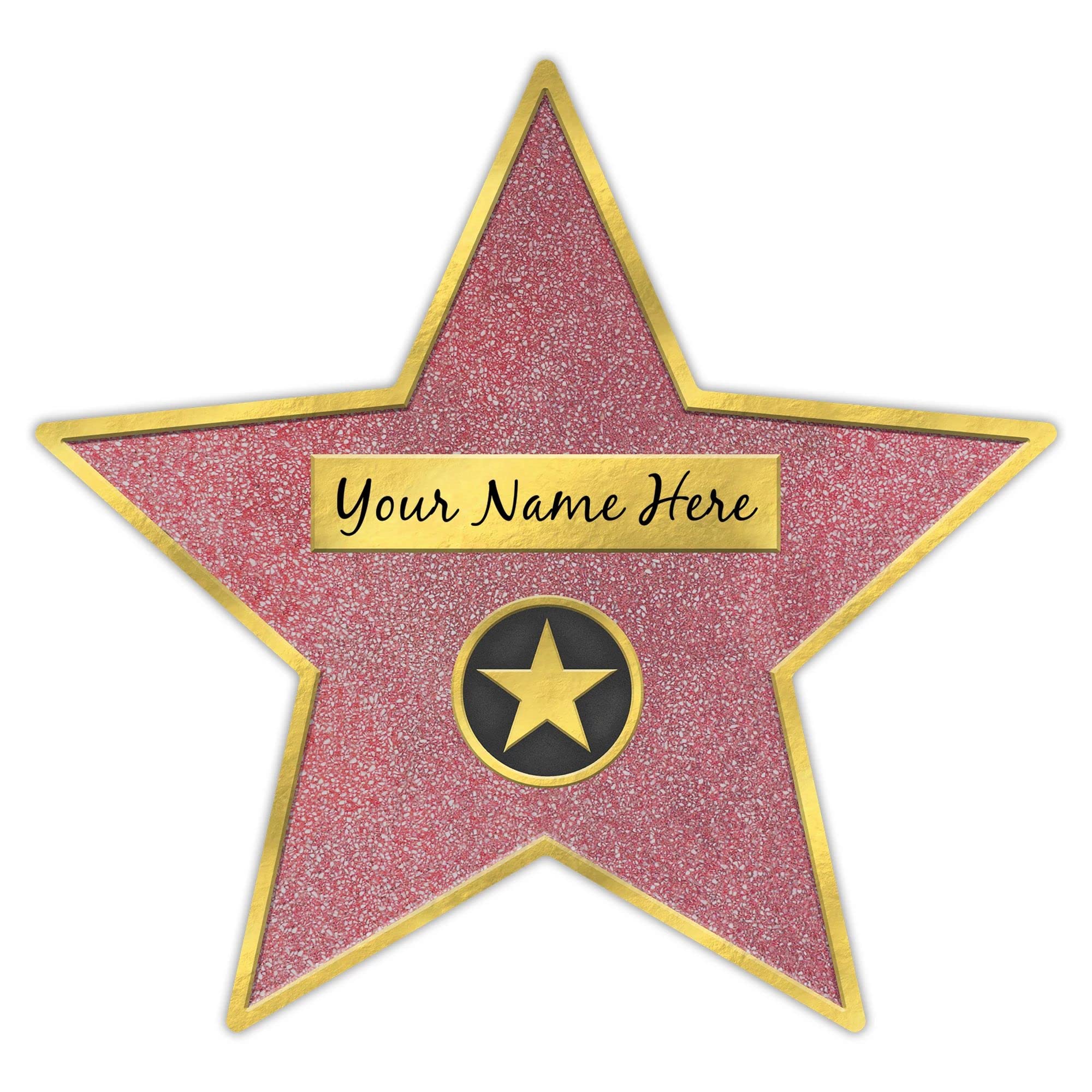 Amazon.com: Glitz & Glam Star Decal Clings - 11.3" x 12" (Pack of 8 ...