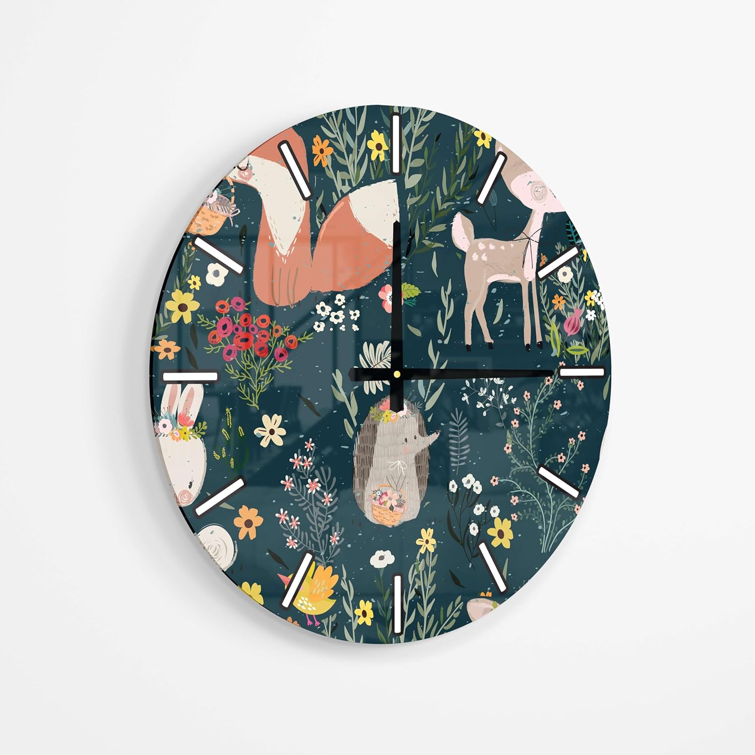 Amazon.com: MandarinArt Woodland Animals Green Kids Forest Animals 15 ...