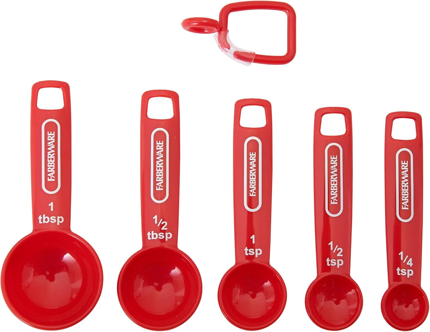 Amazon.com: Farberware 5216115 Professional Plastic Measuring Spoons ...