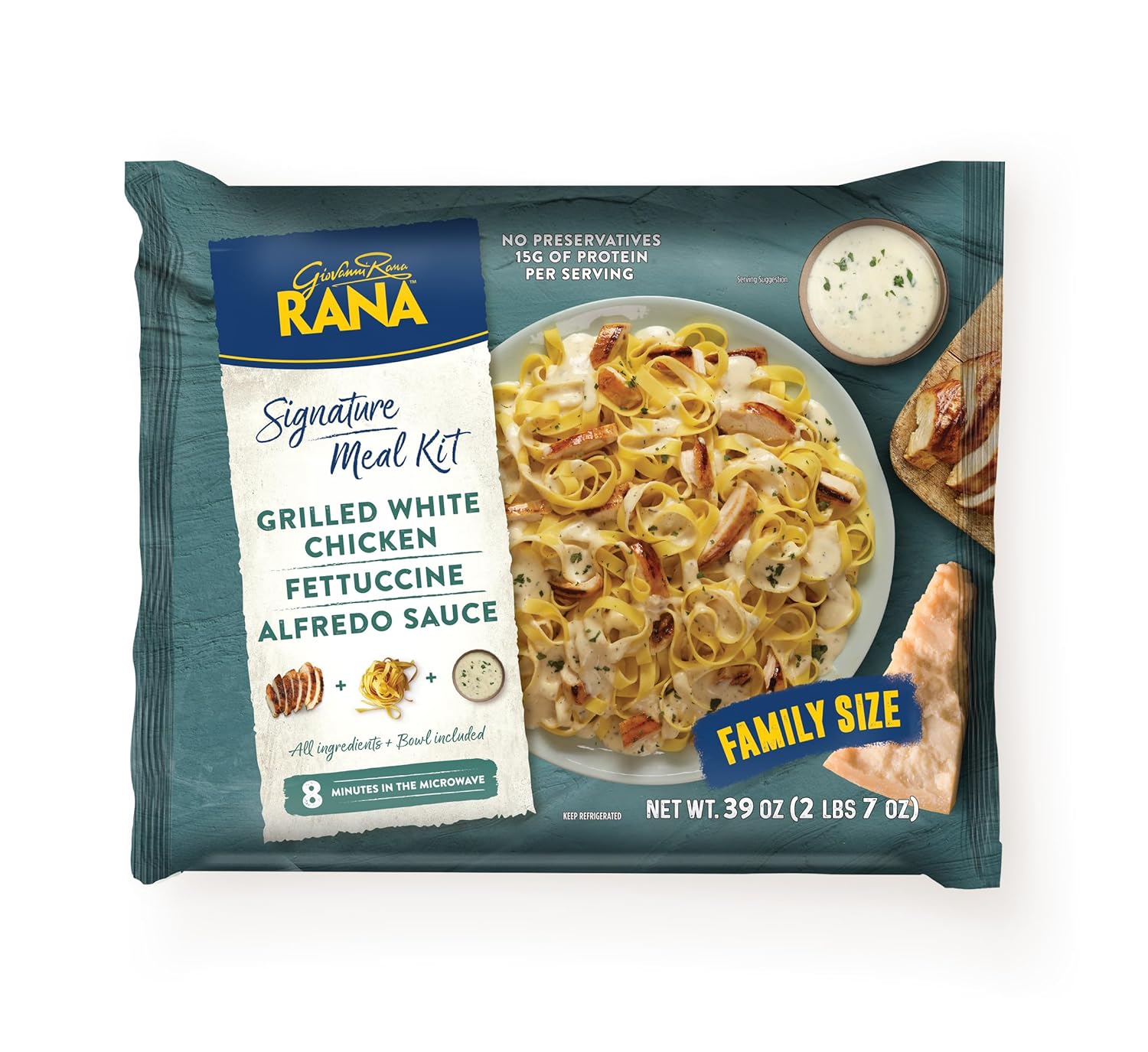 Amazon.com: Rana Signature Meal Kit Grilled White Chicken Fettuccine ...