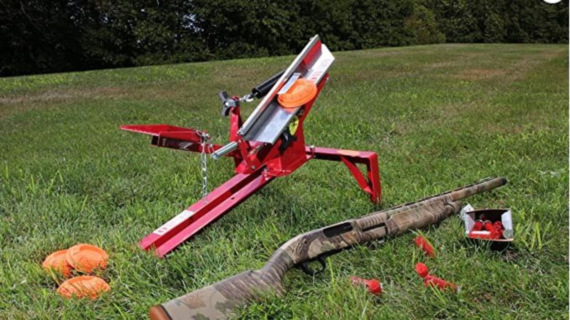 Watch COMPLETELY SATISFIED with this ONE STEP CLAY PIGEON THROWER on ...