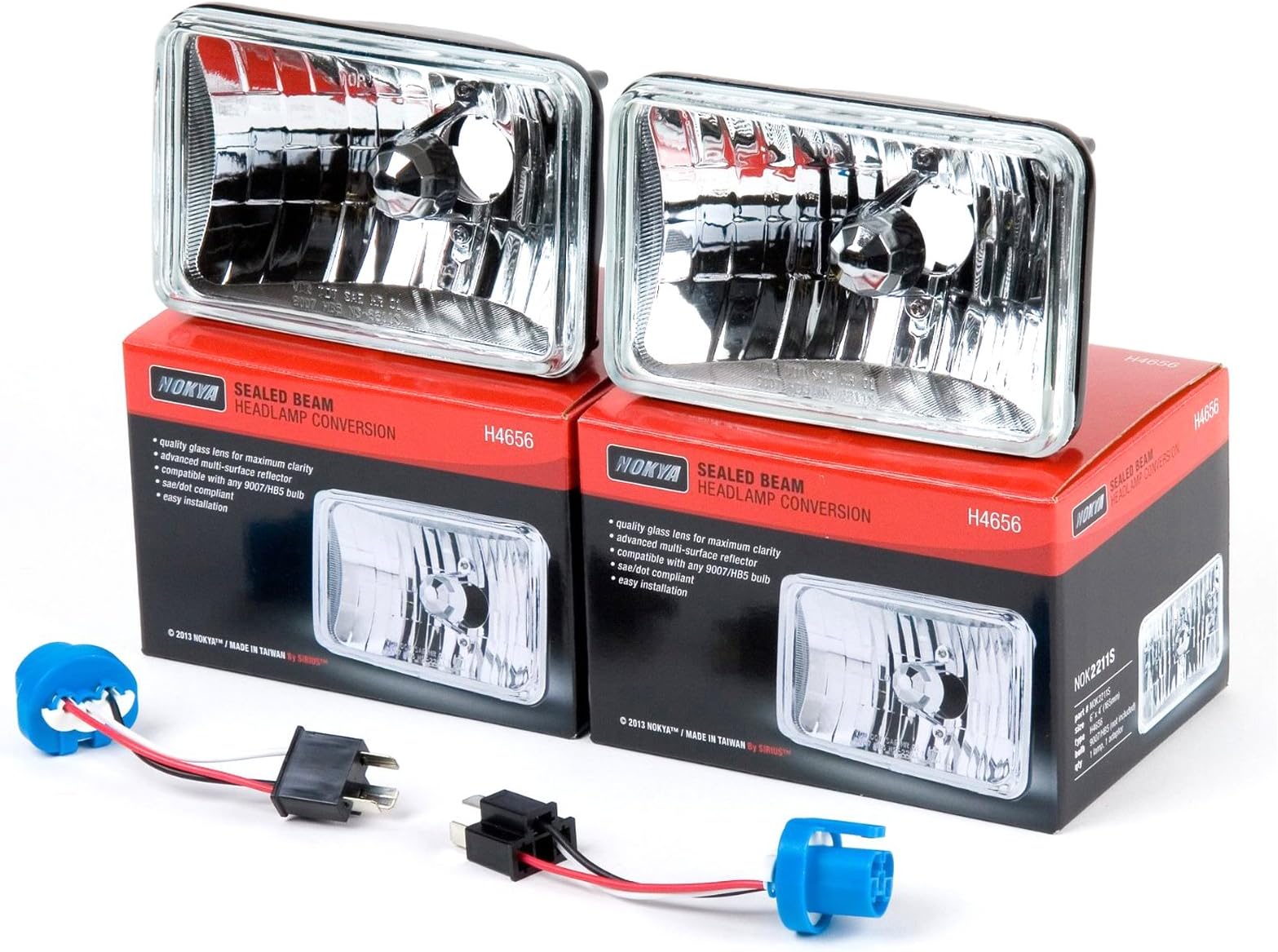 Amazon.com: Octane Lighting 4X6 Inch Super White Halogen Projector ...