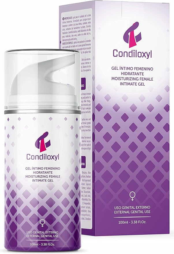 CONDILOXYL Gel Intime Hydratant 100 ml – Usage Externe pour Homme et ...