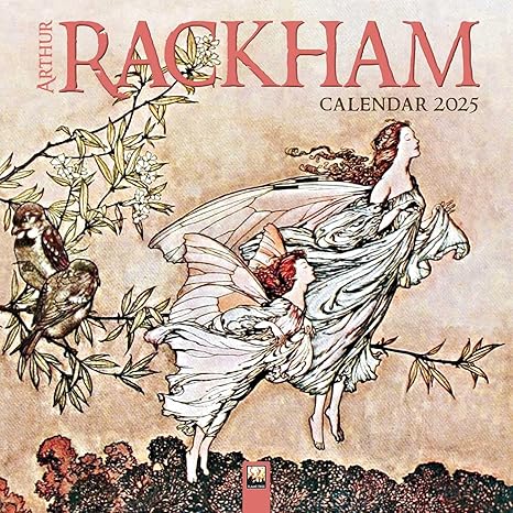 Arthur Rackham Wall Calendar 2025 (Art Calendar) : Flame Tree Studio ...