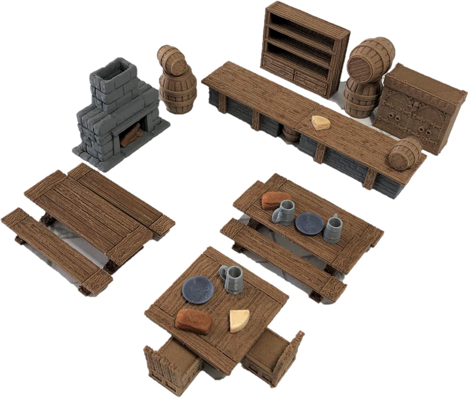Amazon.com: Extruded Gaming Deluxe Tavern Miniature Terrain Set for ...