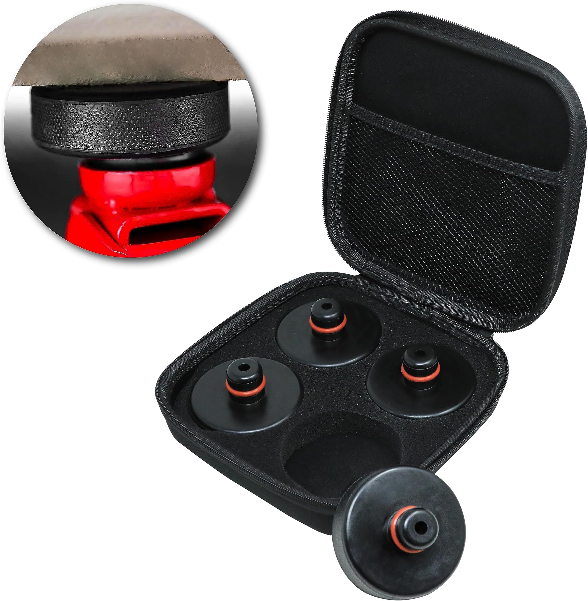 Amazon.com: EcoNour Jack Pads Compatible for Tesla (Pack of 4 ...