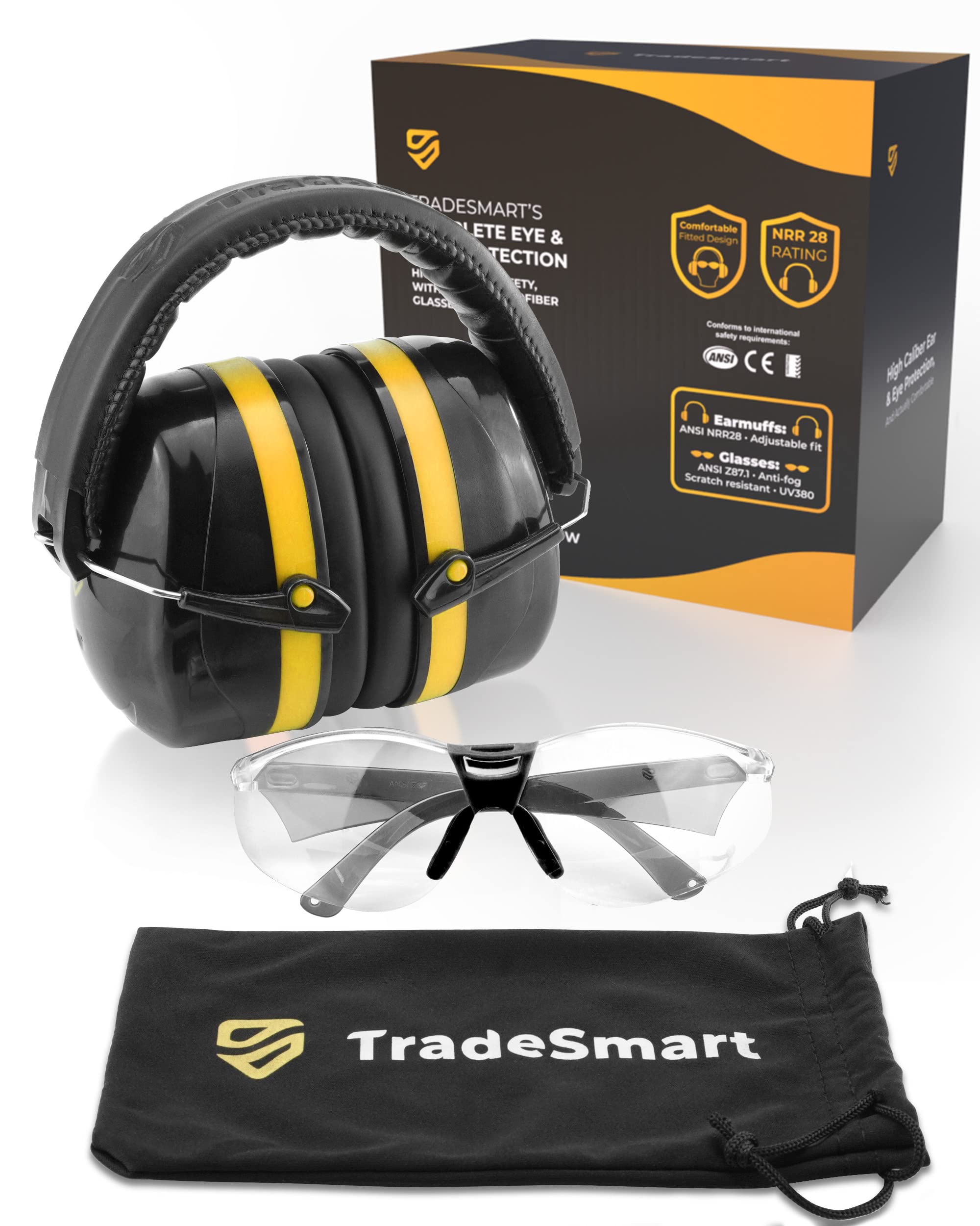 Buy TradeSmart High-Performance Earmuffs for Shooting Range & Shooting ...