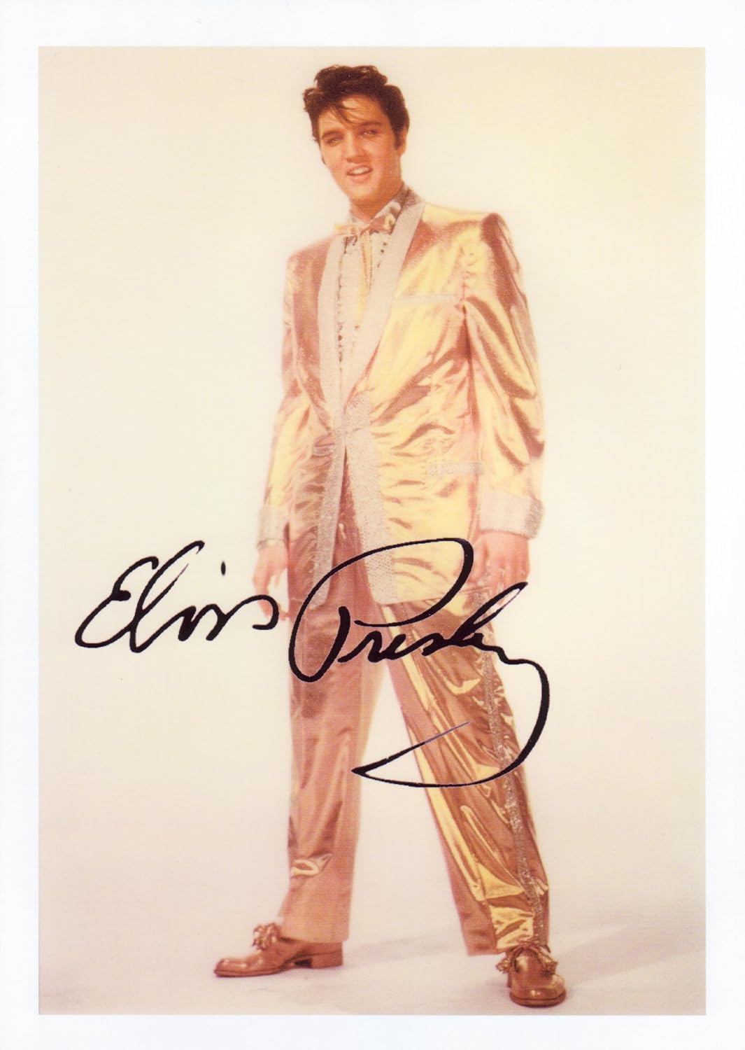 Amazon.com: Musical Elvis Presley 8 X 10 Photo Display on Glossy Photo ...