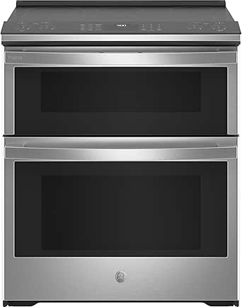 Amazon.com: GE Profile PS960YPFS 30" Slide in Electric Double Oven ...