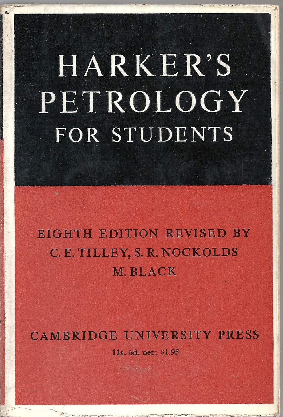 Harker's Petrology for Students - an Introduction to the Study of Rocks ...