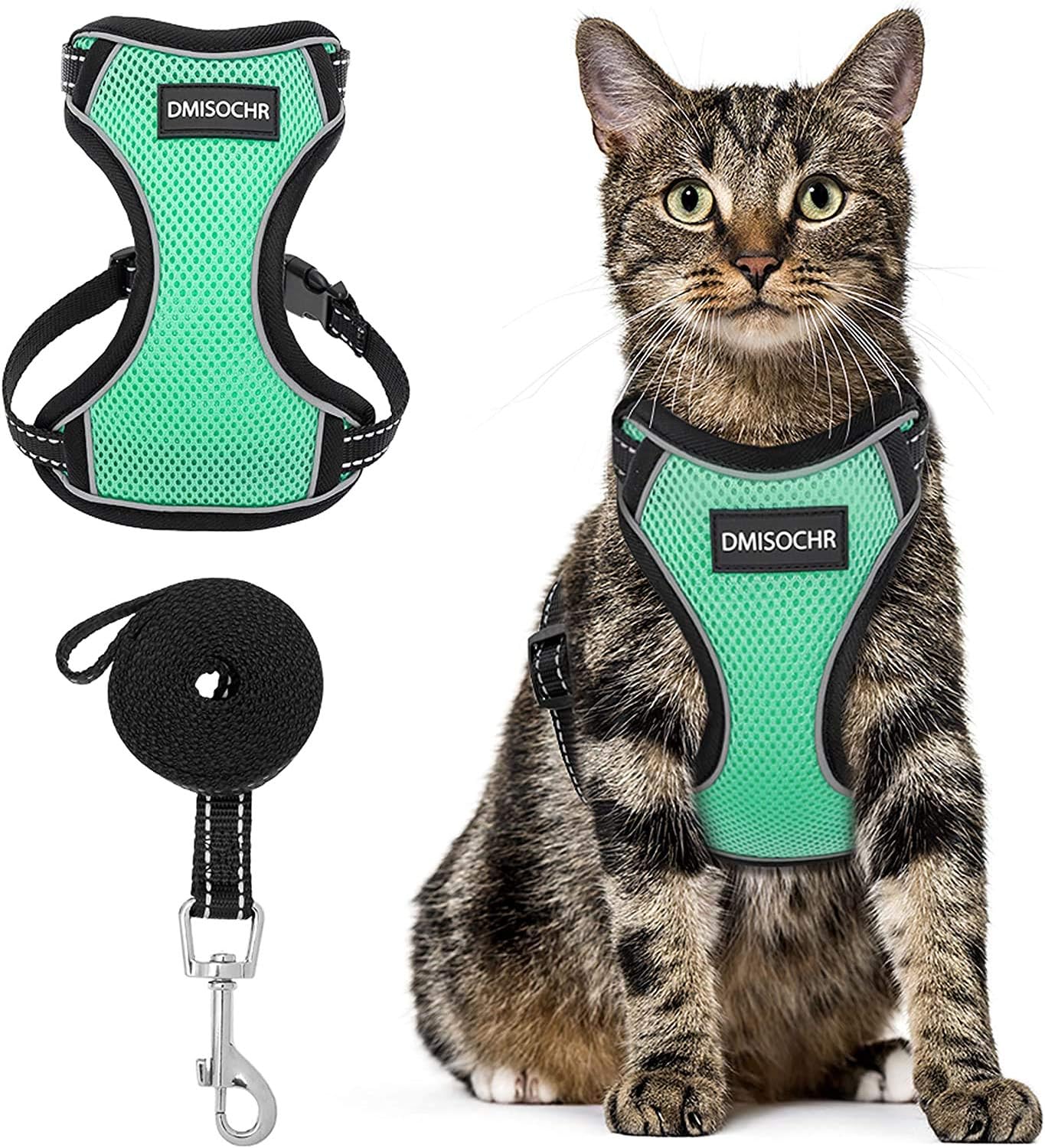 Pet Supplies : DMISOCHR Cat Harness and Leash Set - Escape Proof Cat ...