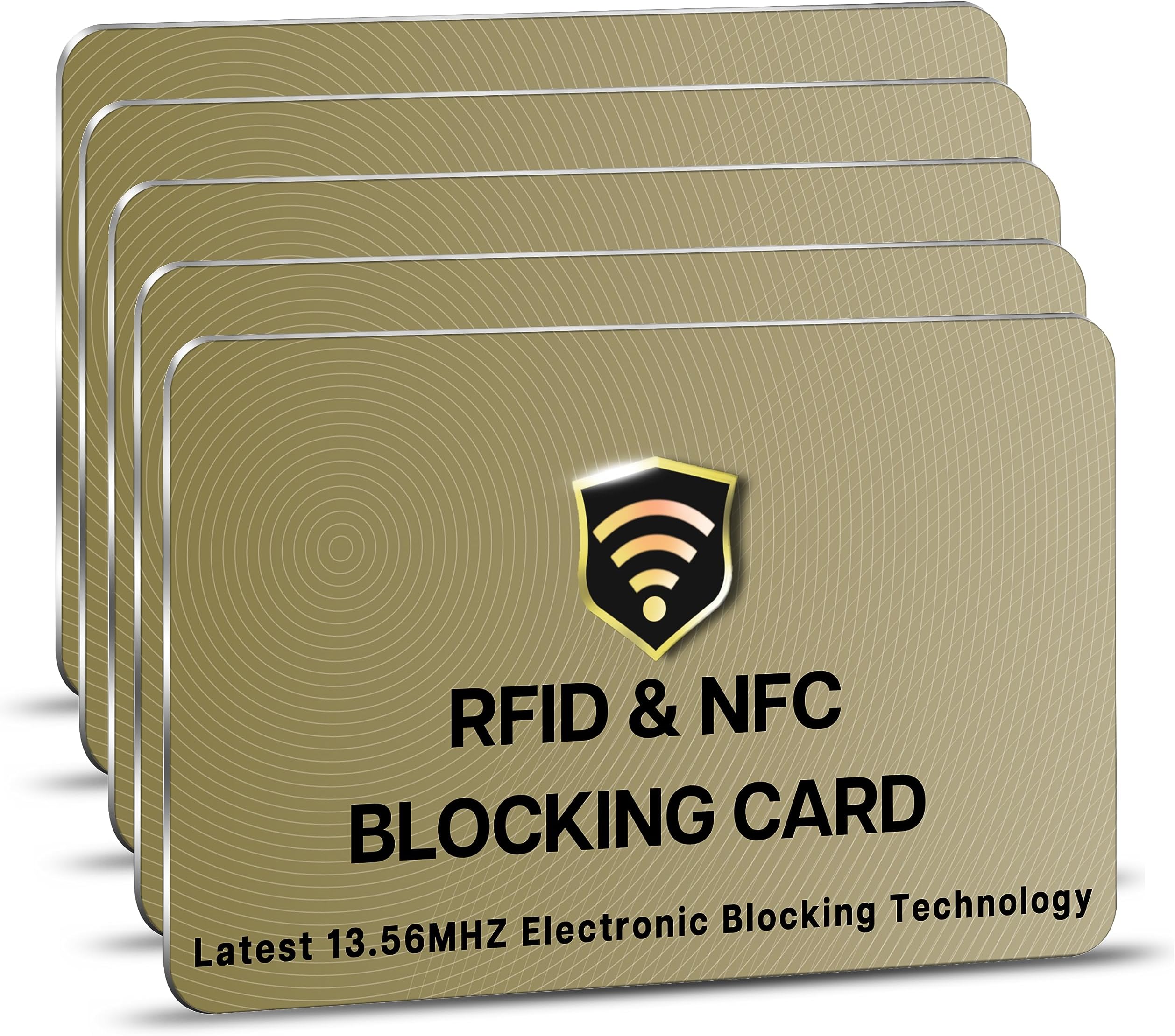 Amazon.com: 3 RFID Blocking Card|NFC Contactless Cards Protection|Fuss ...