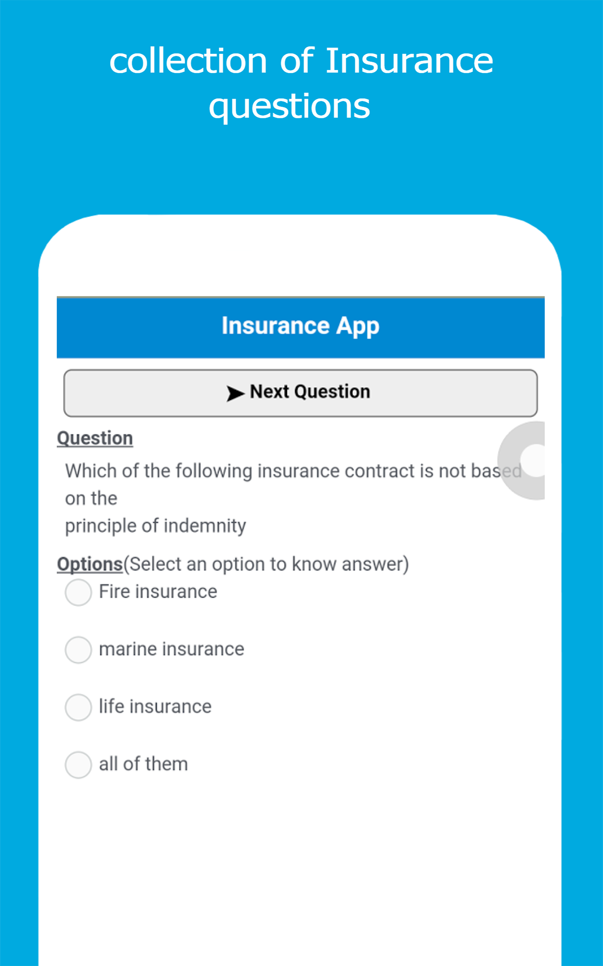 Insurance App : Questions & Answers - App on Amazon Appstore