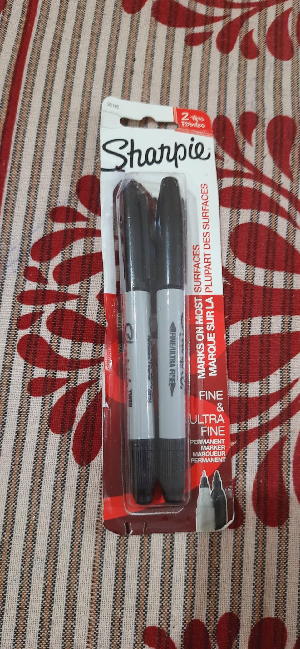 SHARPIE Twin Tip Black Permanent Marker |Suitable for Multipurpose ...