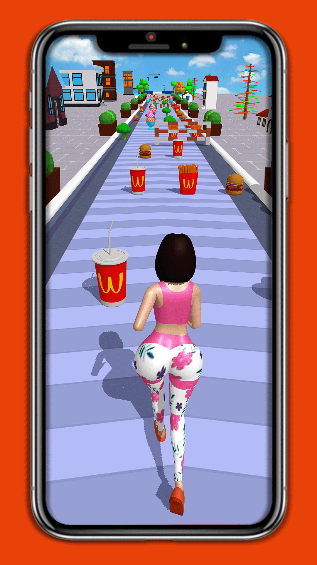 Twerking Legend Fat Runner Big Butt Challenge Puzzle 3D: Twerking Booty Junk Food Runner Thick ...