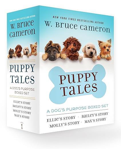 Puppy Tales: A Dog's Purpose 4-Book Boxed Set: Ellie's Story, Bailey's Story, Molly's Story, Max ...
