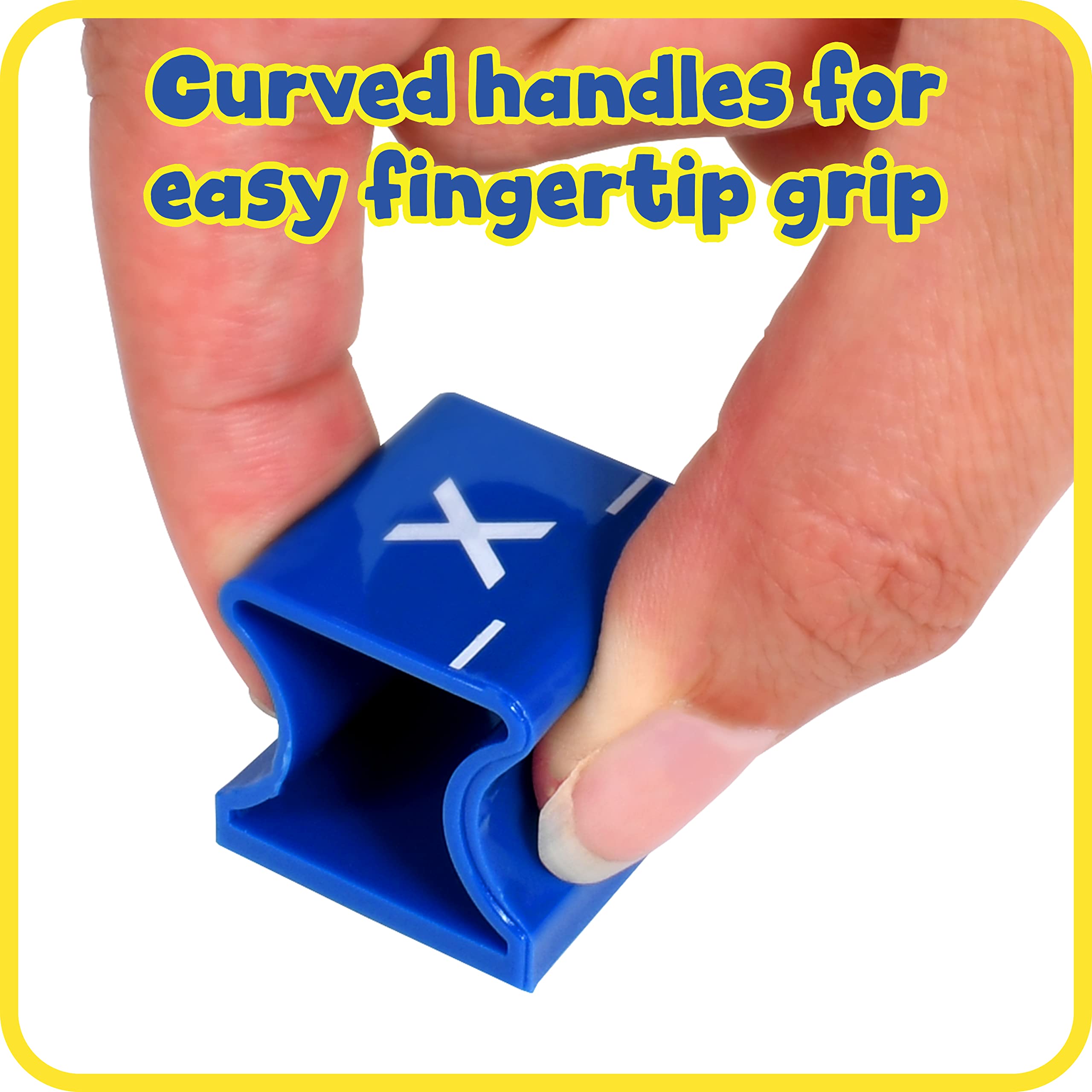 Buy READY 2 LEARN Number and Sign Stamps - Small - Set of 15 - Rubber ...