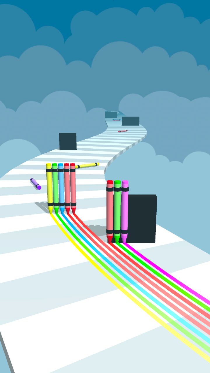 Pencil RUN Rush! Colors Pen Dye - App on Amazon Appstore