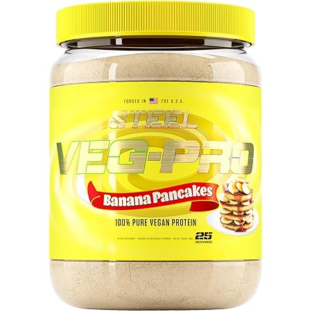 Amazon.com: Steel Supplements Veg-PRO | Vegan Protein Powder, Peanut ...
