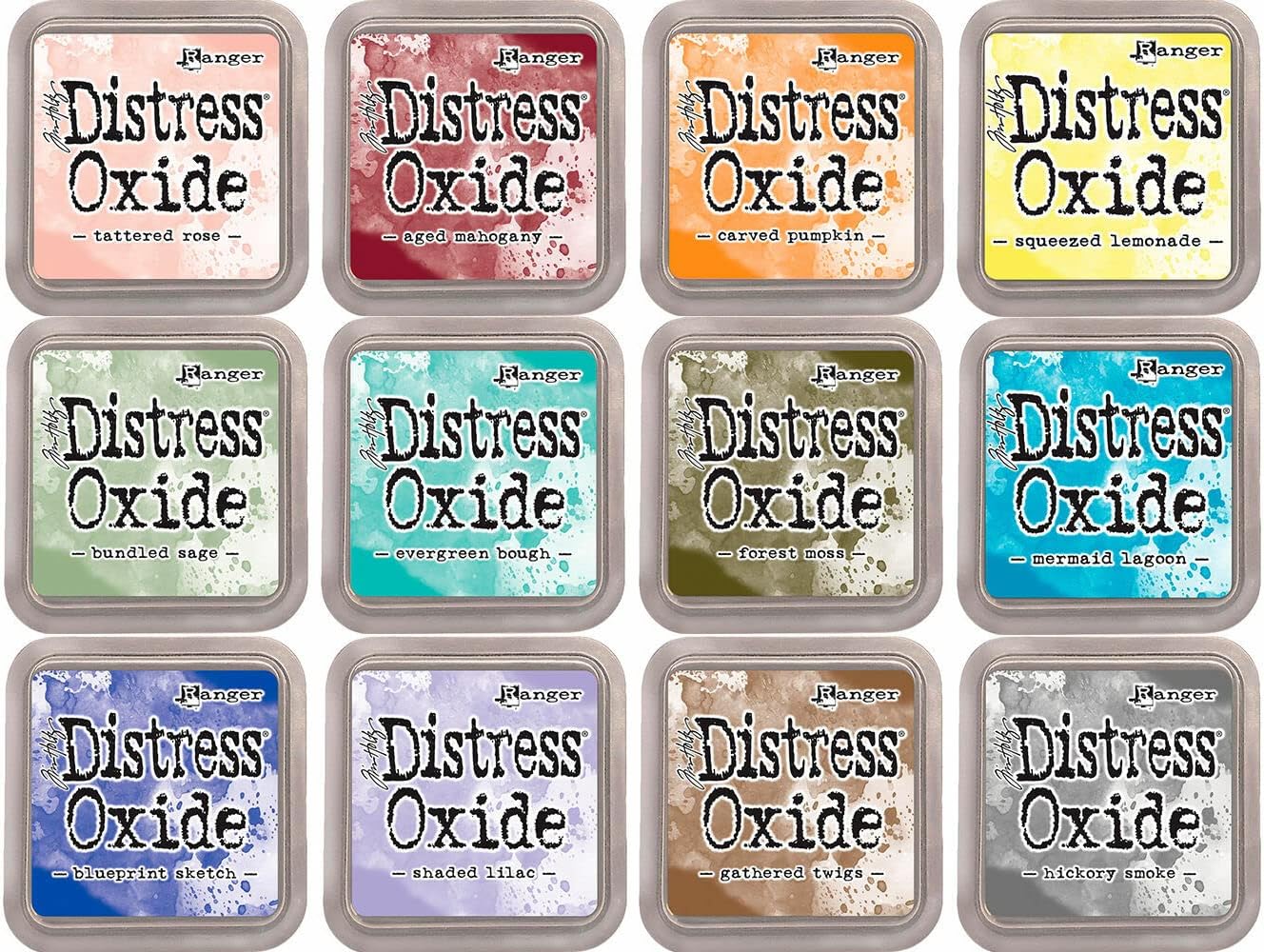 New Jun'17 Release #2 Tim Holtz Distress Oxide Ink Includes 12 Pads (in ...
