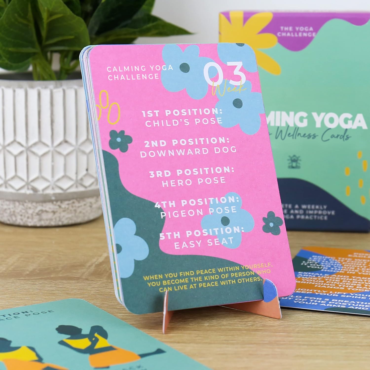 Gift Republic Weekly Wellness Cards - Yoga : Amazon.co.uk: Stationery ...