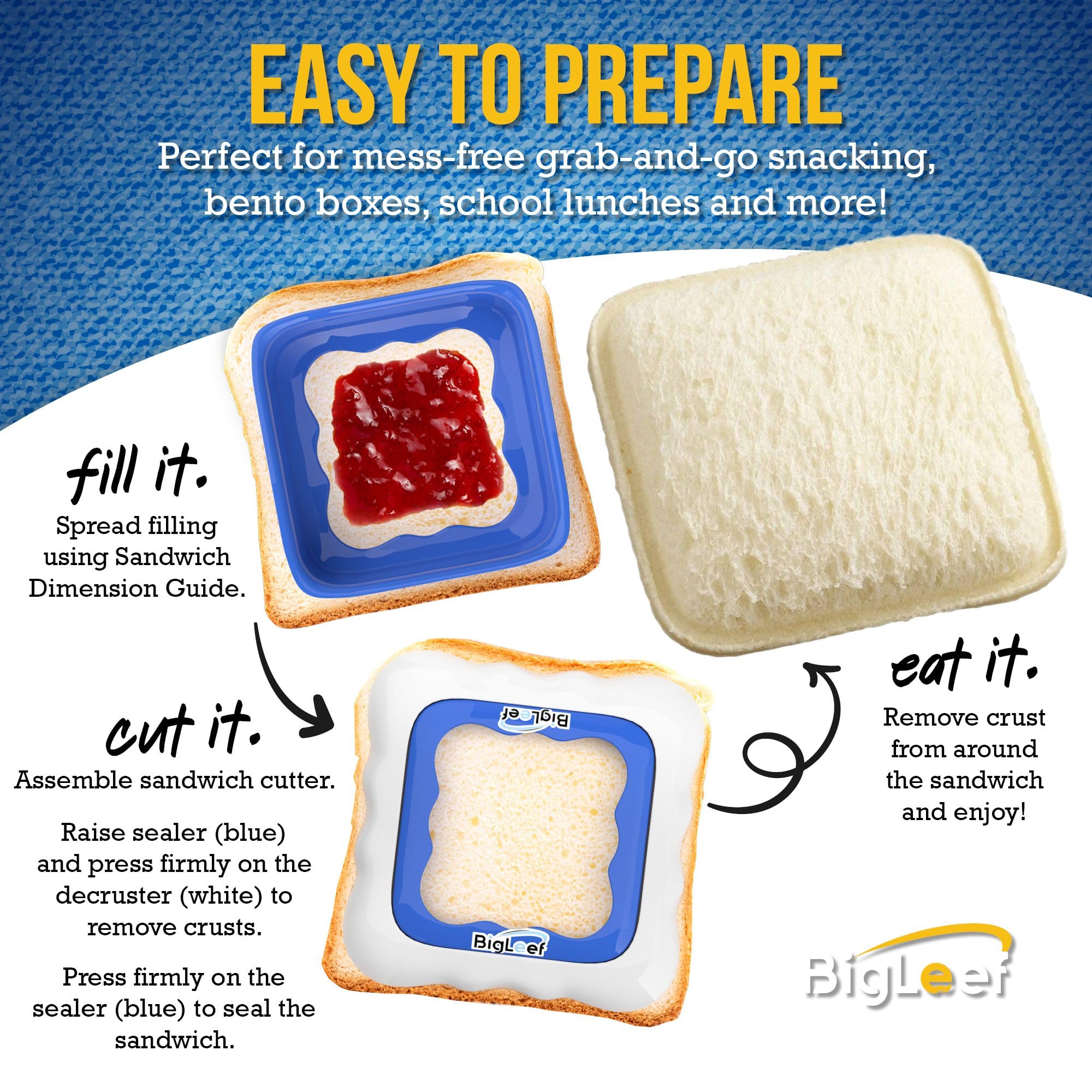 Cutting Off Bread Crust