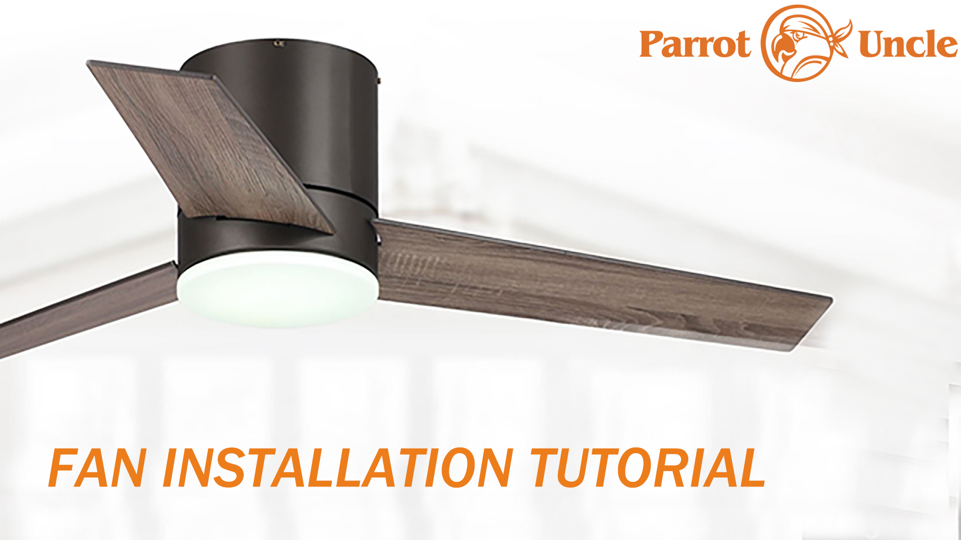Parrot Uncle Ceiling Fan Installation