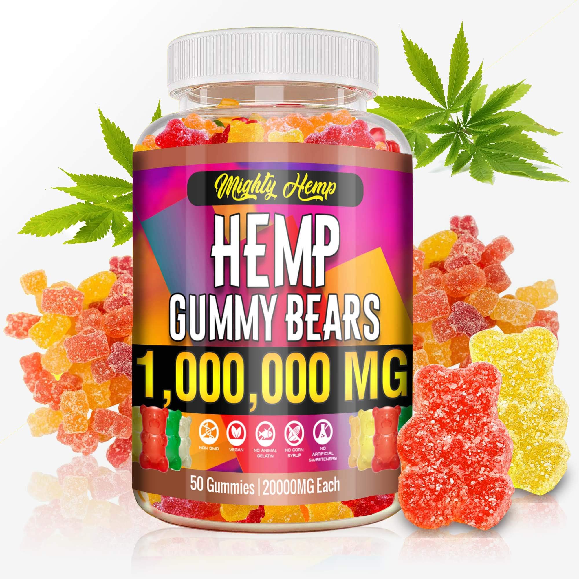 Amazon.com: Hemp Gummies - High Potency - Omega 3 6 9 - Melatonin ...