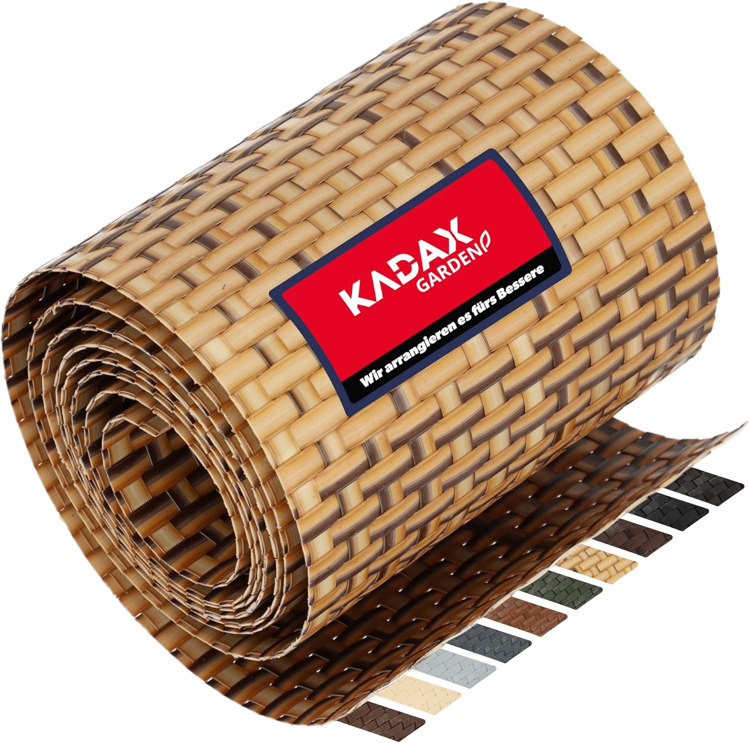 KADAX Fence Tape, Synthetic Rattan Tape in Several Colours ...