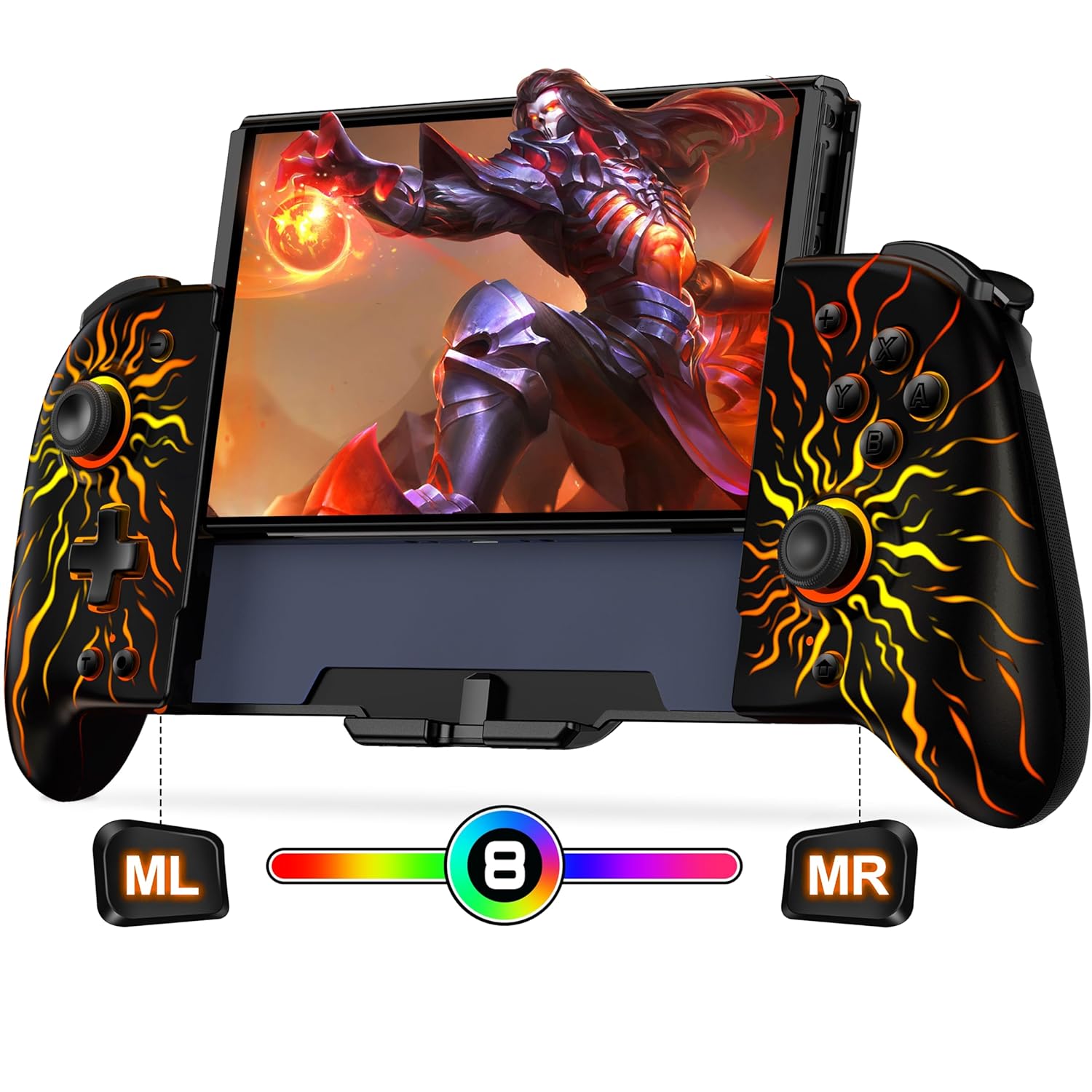 Amazon.com: LIFUFUTEE Switch Controllers, Hall Effect Handheld Wireless ...