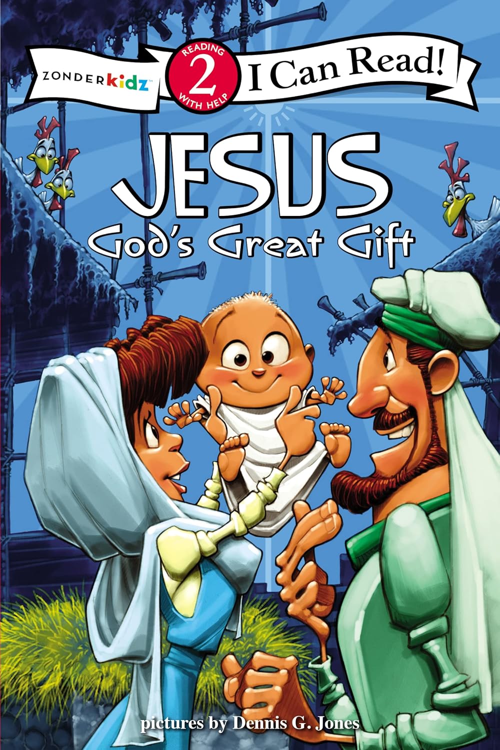 Amazon | Jesus, God's Great Gift (Zonderkidz I Can Read, Level 2 ...