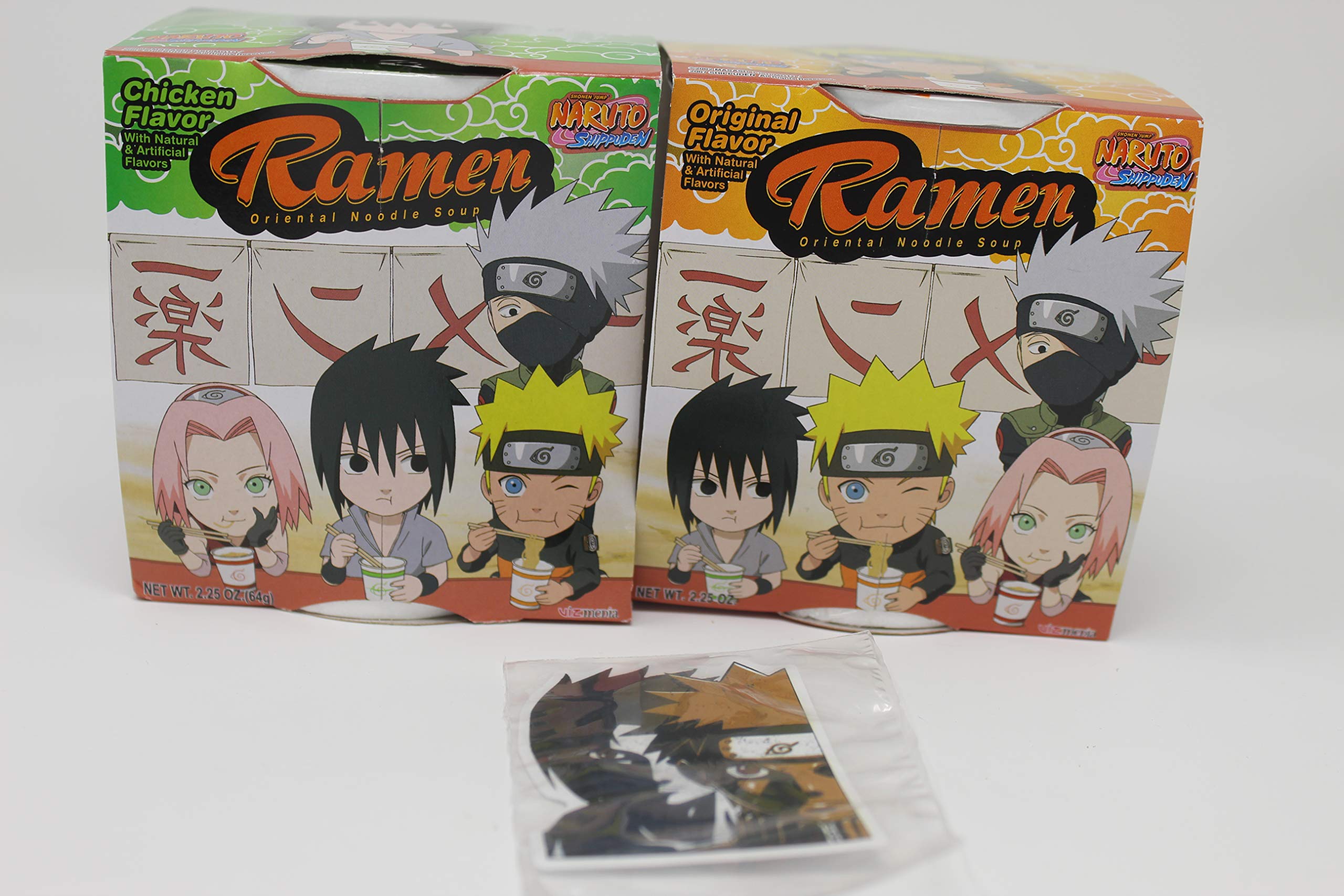 Buy Naruto Ramen Noodle Soup Team 7 Collectible Packs | Beef, Chicken ...