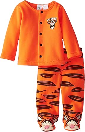 Amazon.com: Disney Baby Baby-Boys Newborn Tigger Fleece Jacket Pant Set ...