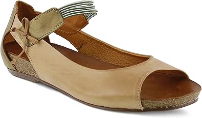 Amazon.com | Spring Step Women's Aside Ballet Flat, Camel, 35 EU/5 M US ...