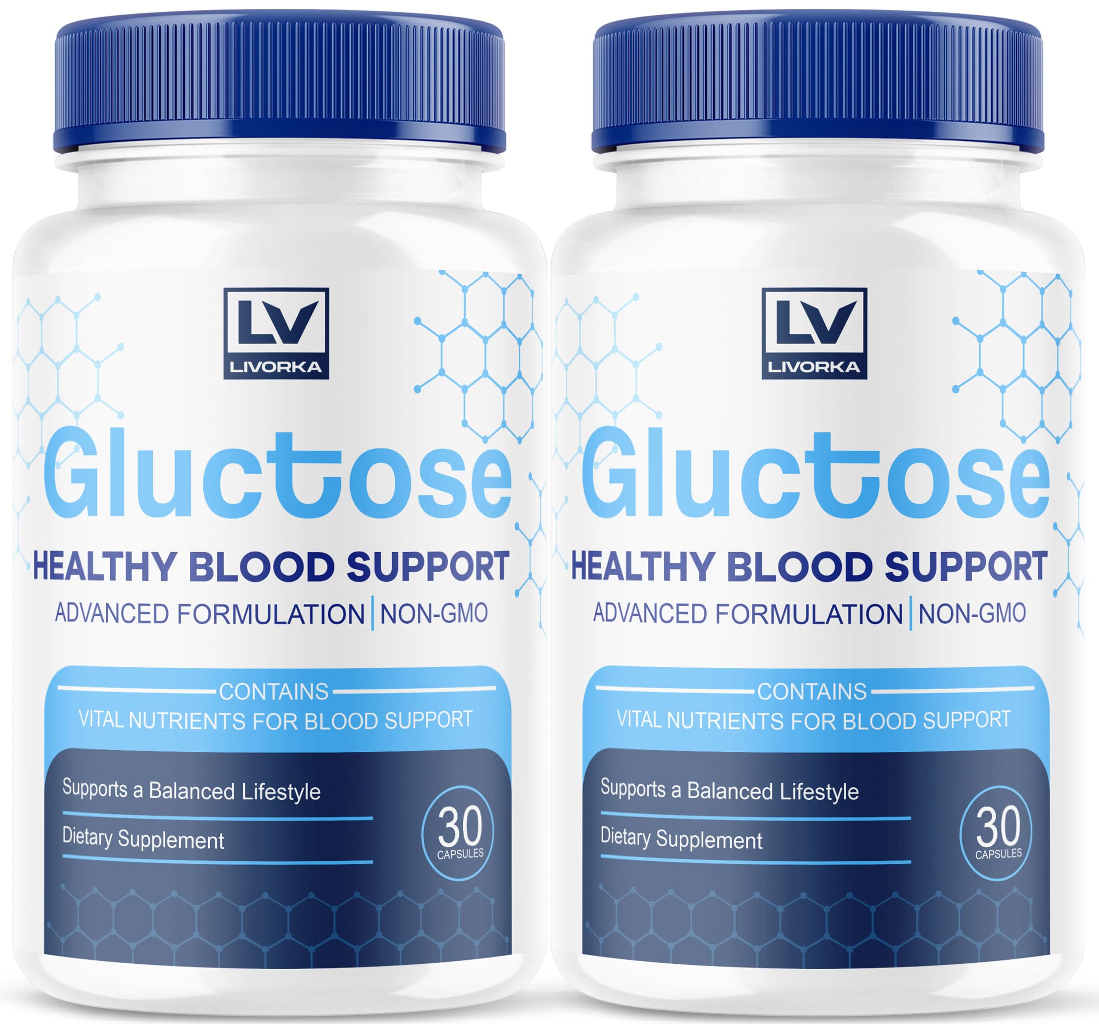 Amazon.com: (2 Pack) Gluctose Advanced Blood Support, Gluctose ...