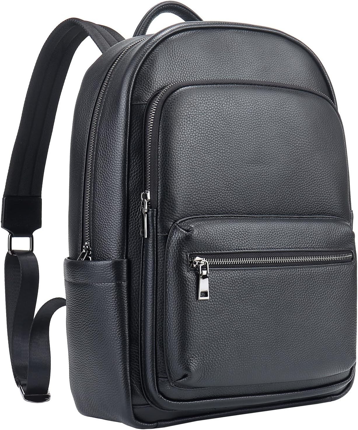 Amazon.com: Algasan Business Classy Cowhide Backpack - Waterproof, Fits ...