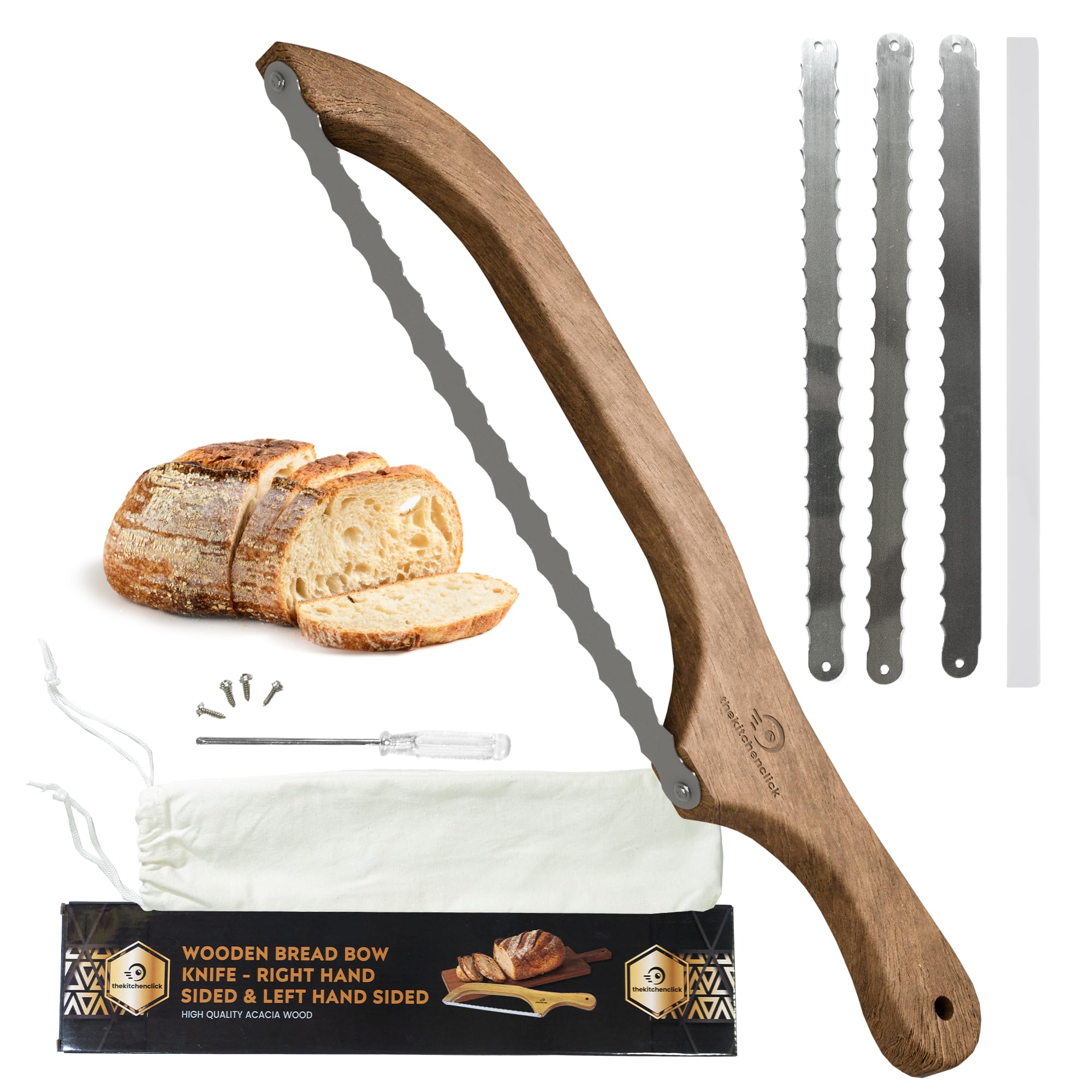 Snapklik.com : Thekitchenclick Kitchen Click Bread Knife For Homemade ...
