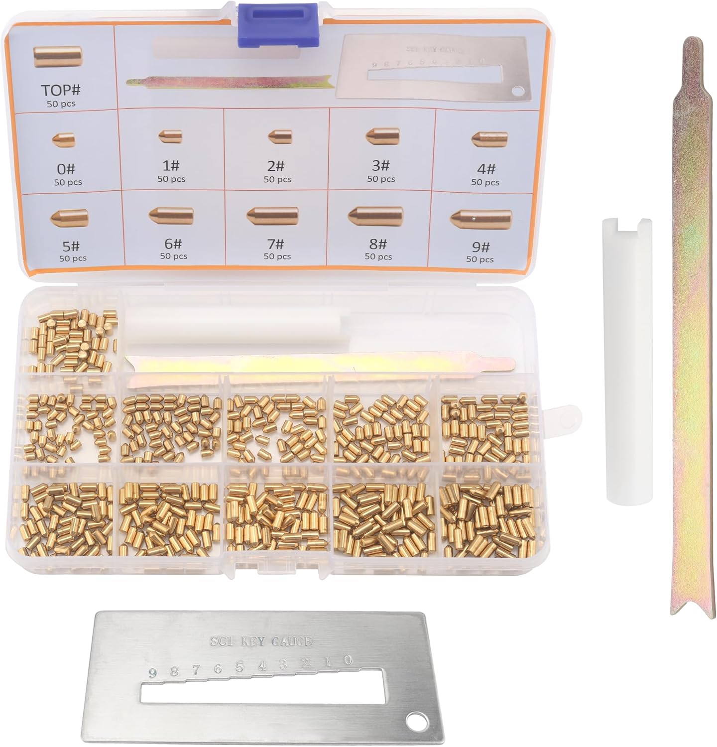 SC1/SC4 Keyway Re-Key Kit Compatible with Schlage Rekeying Kit for Home ...