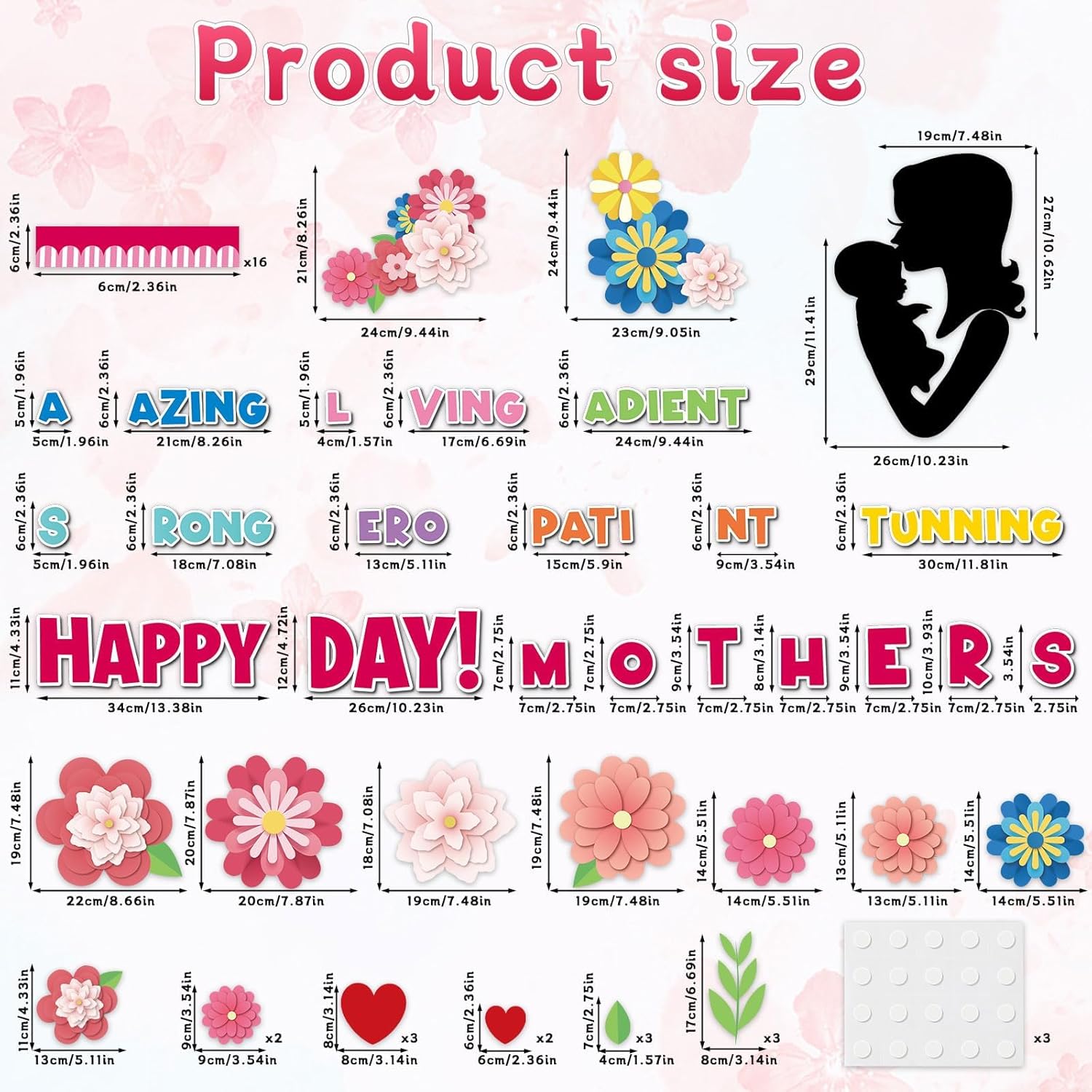 Happy Mother’s Day Bulletin Board Decoration Set Philippines | Ubuy