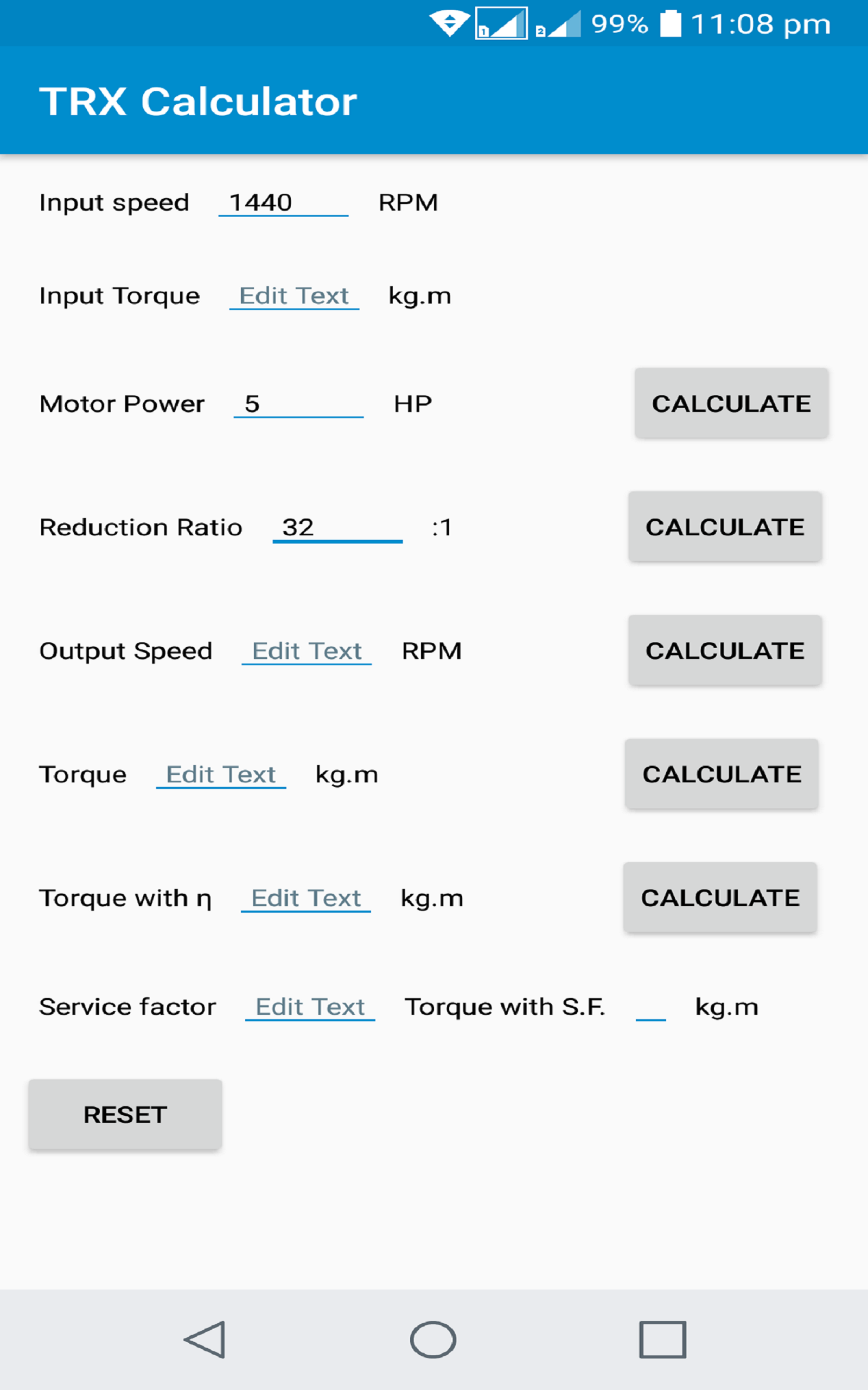 Torque Calculator - App on Amazon Appstore