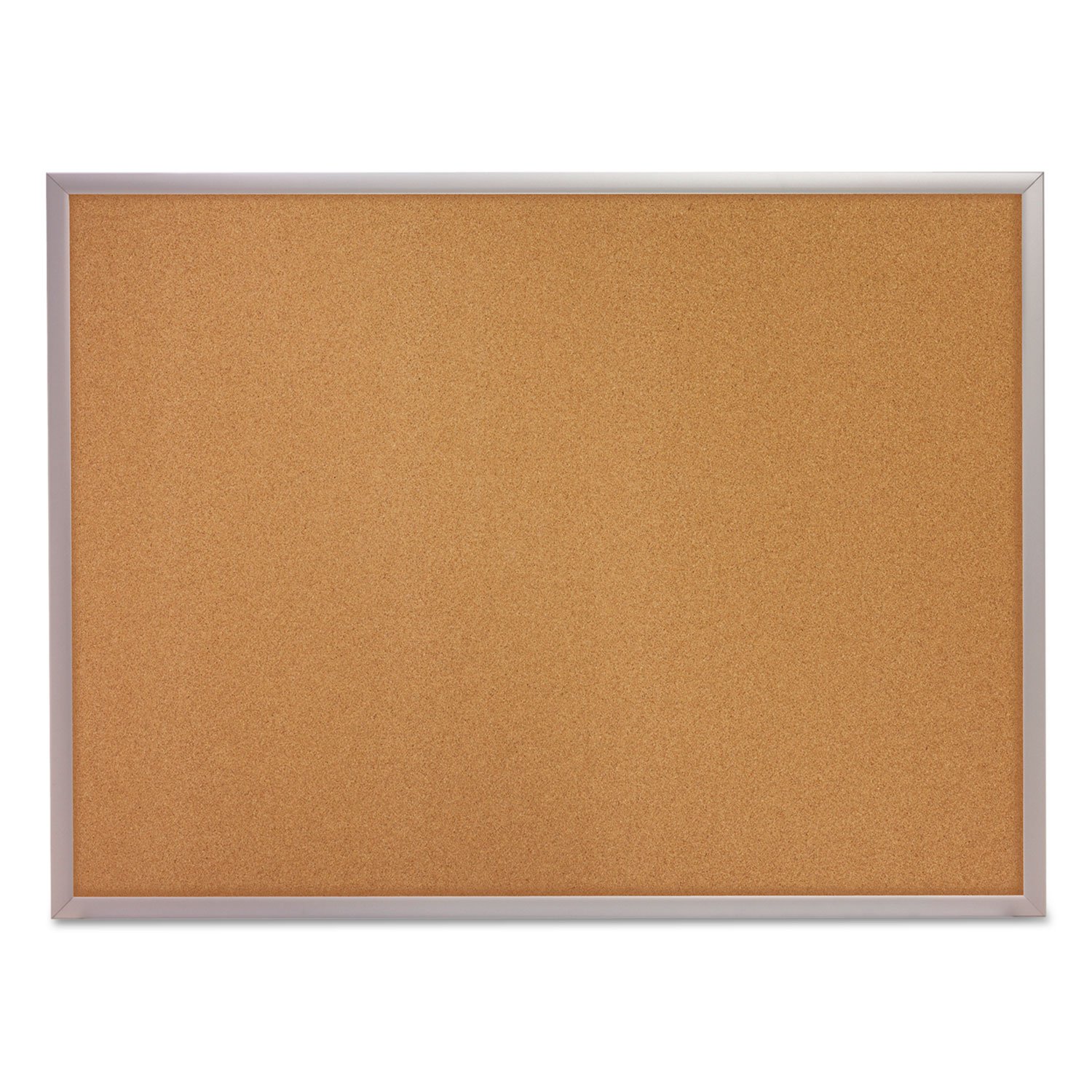 Quartet?Cork Bulletin Board, 24 Inches x 18 Inches, Aluminum Frame ...
