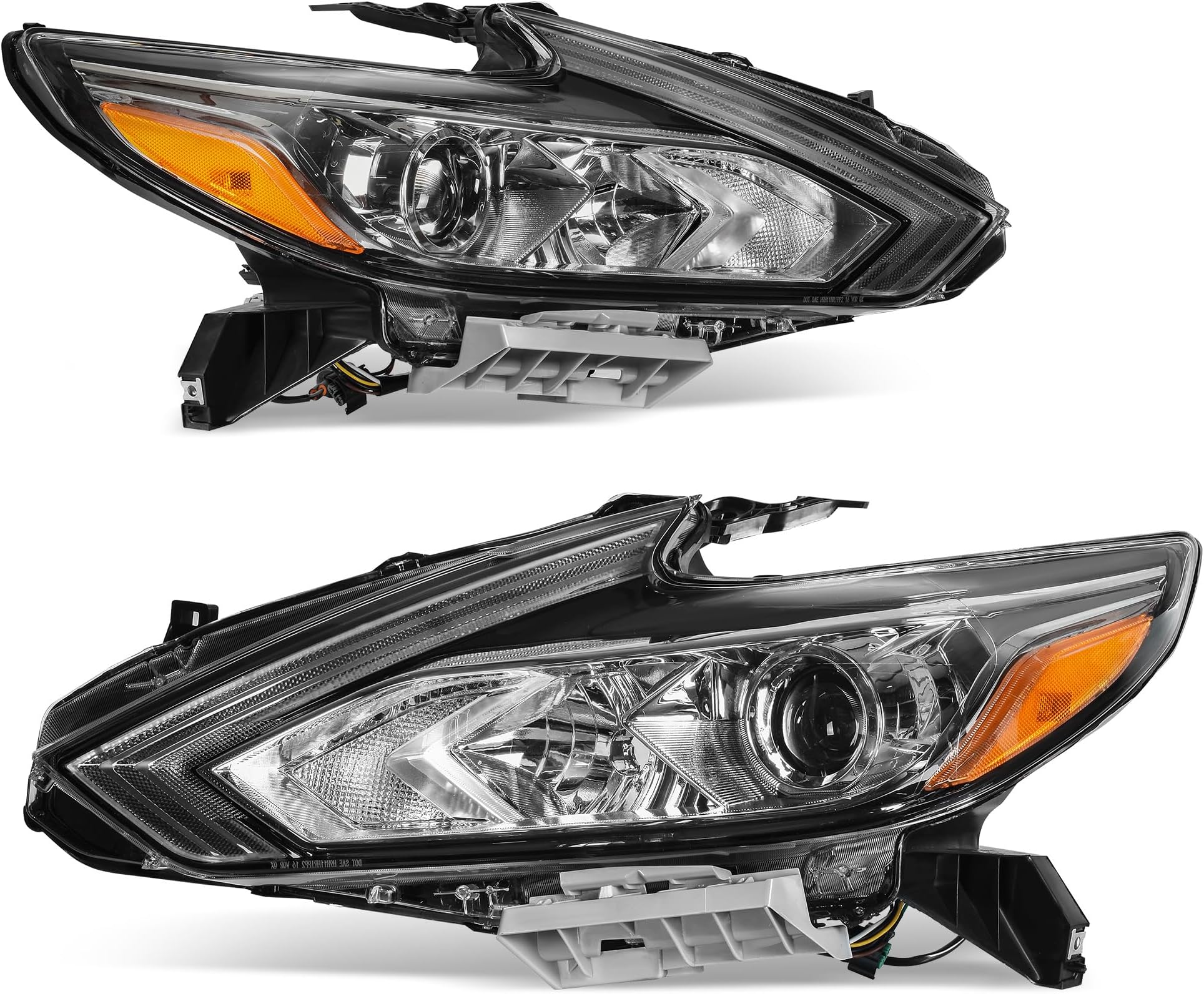 Amazon.com: AUTOSAVER88 Headlights Assembly Headlamps Compatible with ...