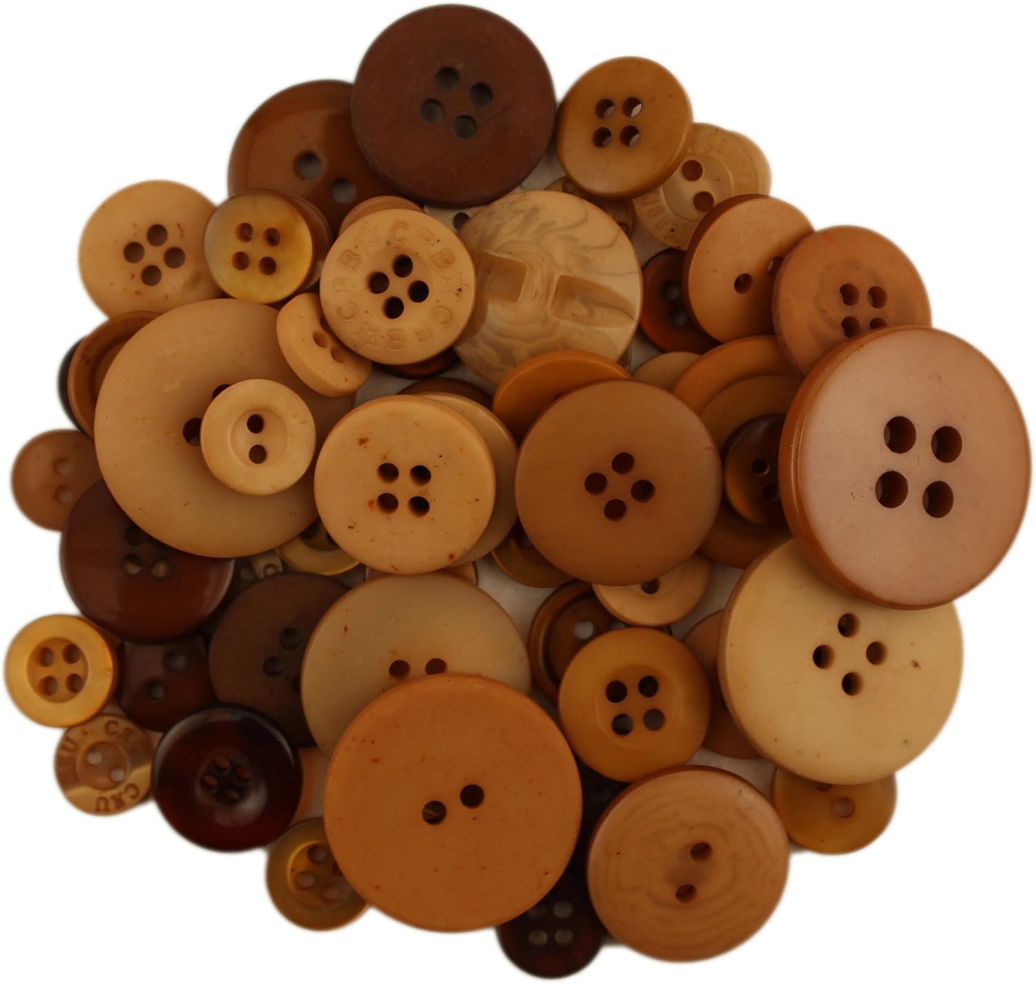 Amazon.com: Buttons Galore CB111 Color Blend Buttons, 3-Ounce, Latte, 3 ...