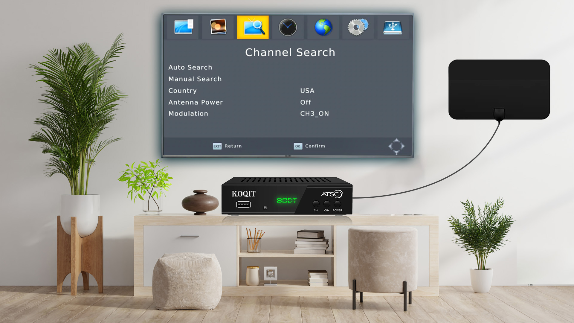 Watch ATSC Tuner with unversale Remote on Amazon Live