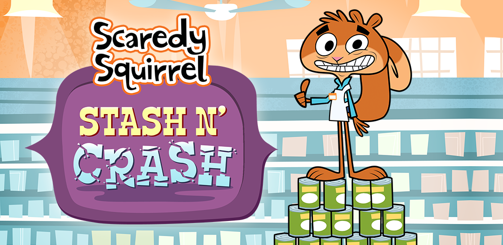 Scaredy Squirrel: Stash N Crash - App on Amazon Appstore