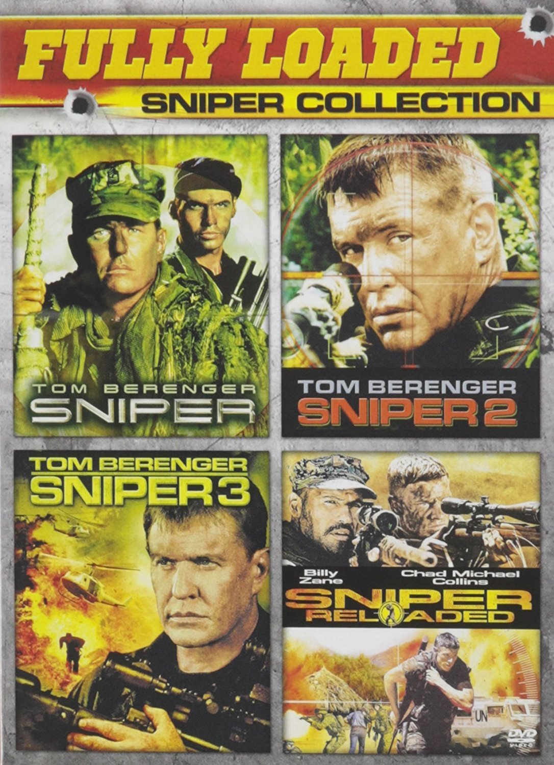Sniper Collection: Fully Loaded [DVD] [2014] [Region 1] [NTSC]: Amazon ...